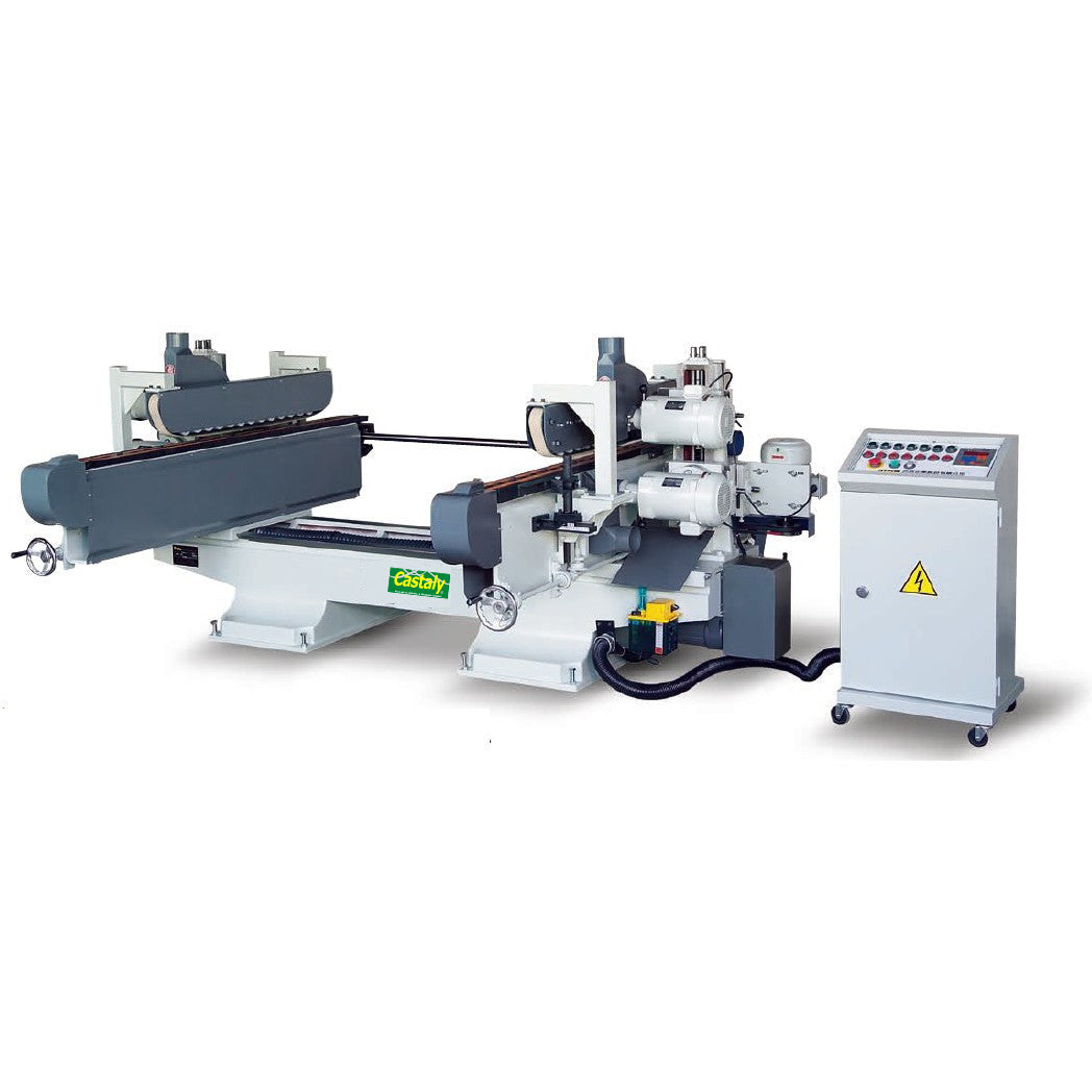 Castaly 6 Head Double End Tenoner Through Feed - SET-46TS-SHC ...
