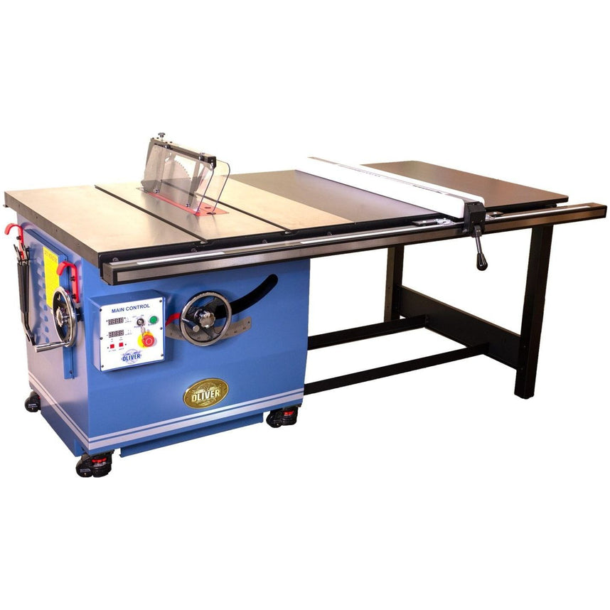 Oliver Machinery 16” 3 Phase 10 HP Professional Heavy-Duty Table Saw w ...