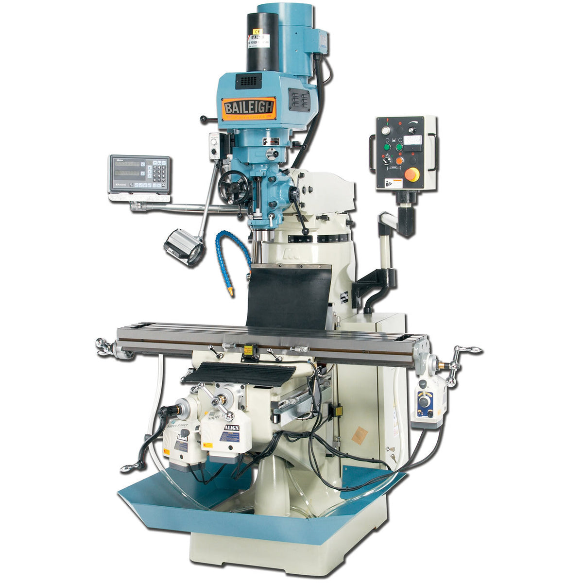 Baileigh VERTICAL MILLING MACHINE -VM-949-3-BA9-1008236 — AlpineTech Co